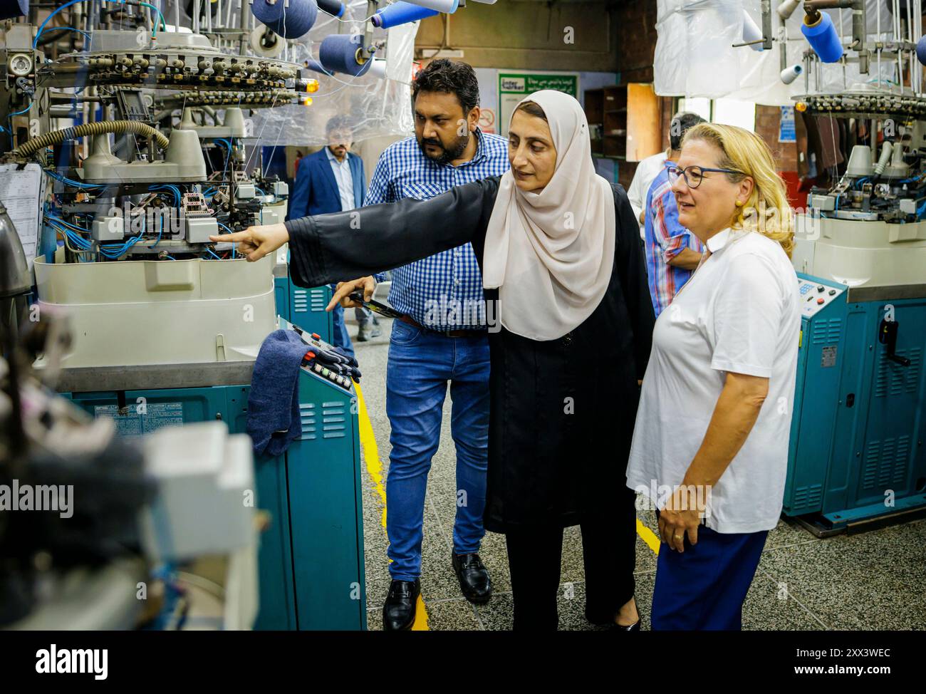 Lahore, Pakistan. 22nd Aug, 2024. Svenja Schulze (SPD), Federal ...