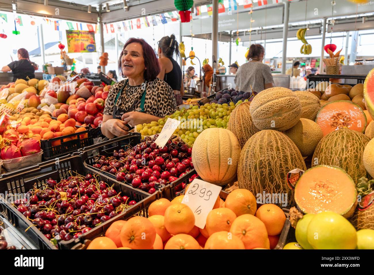 Mercado do Bolhao, Porto, Portugal, Southern Europe Stock Photo - Alamy