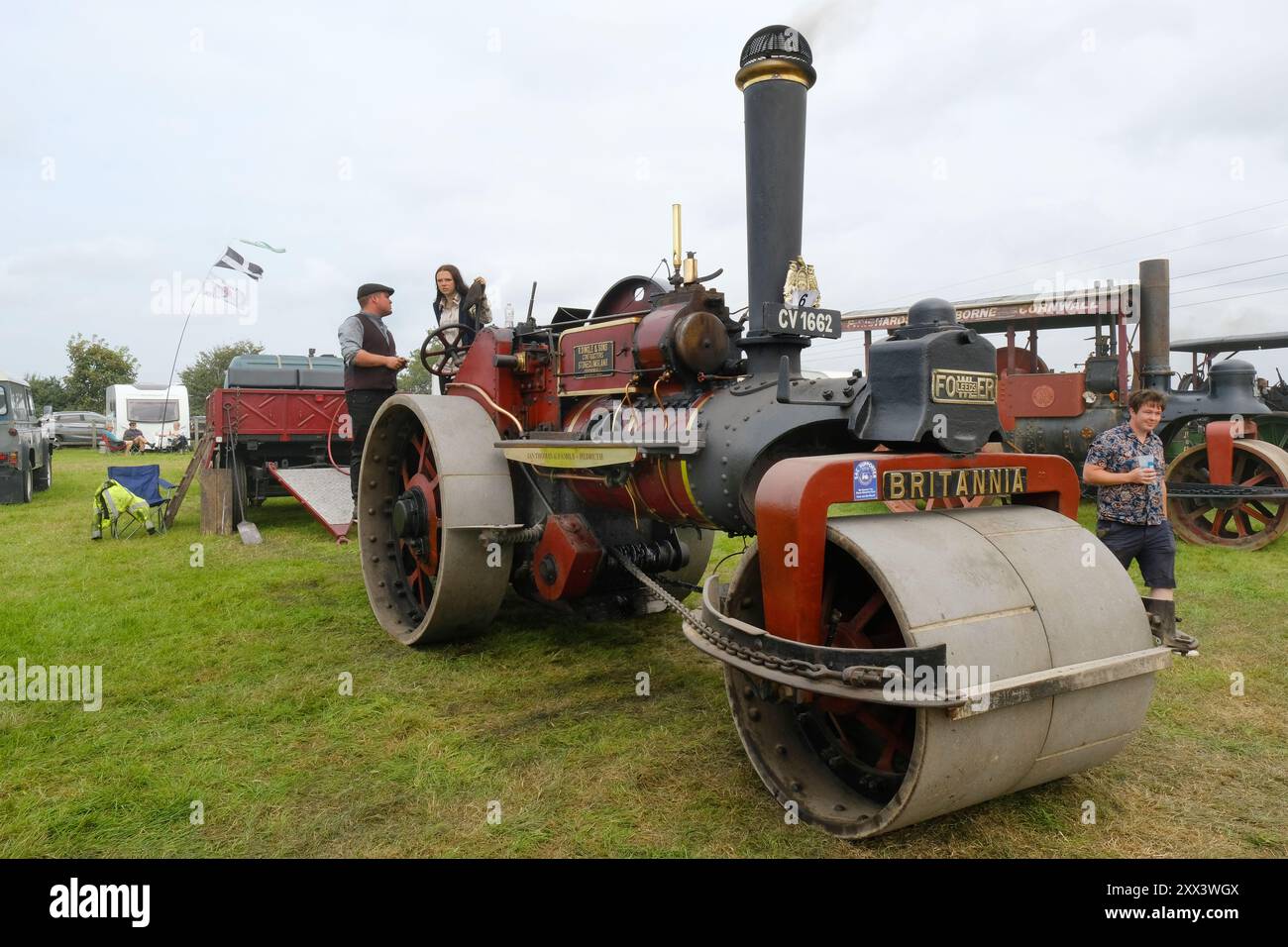 Traction engines at the West of England Steam Engine Rally - John ...