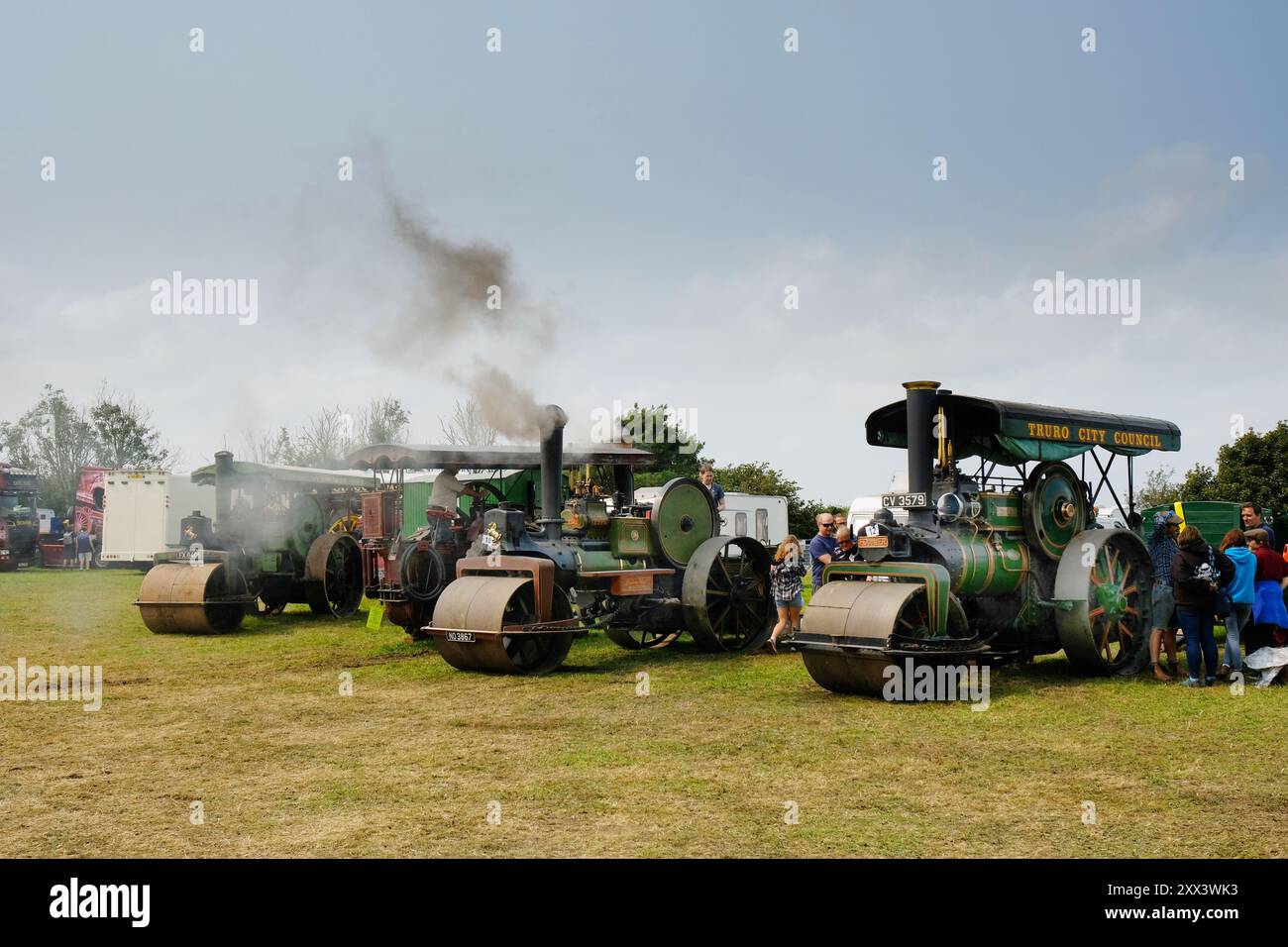 Traction engines at the West of England Steam Engine Rally - John ...