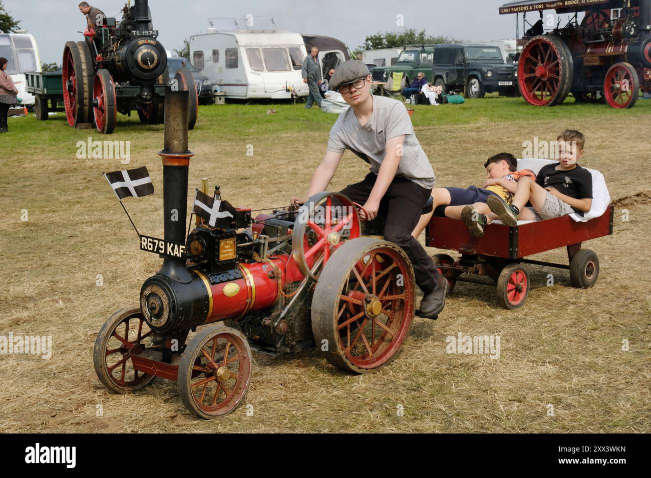 Traction engines at the West of England Steam Engine Rally - John ...