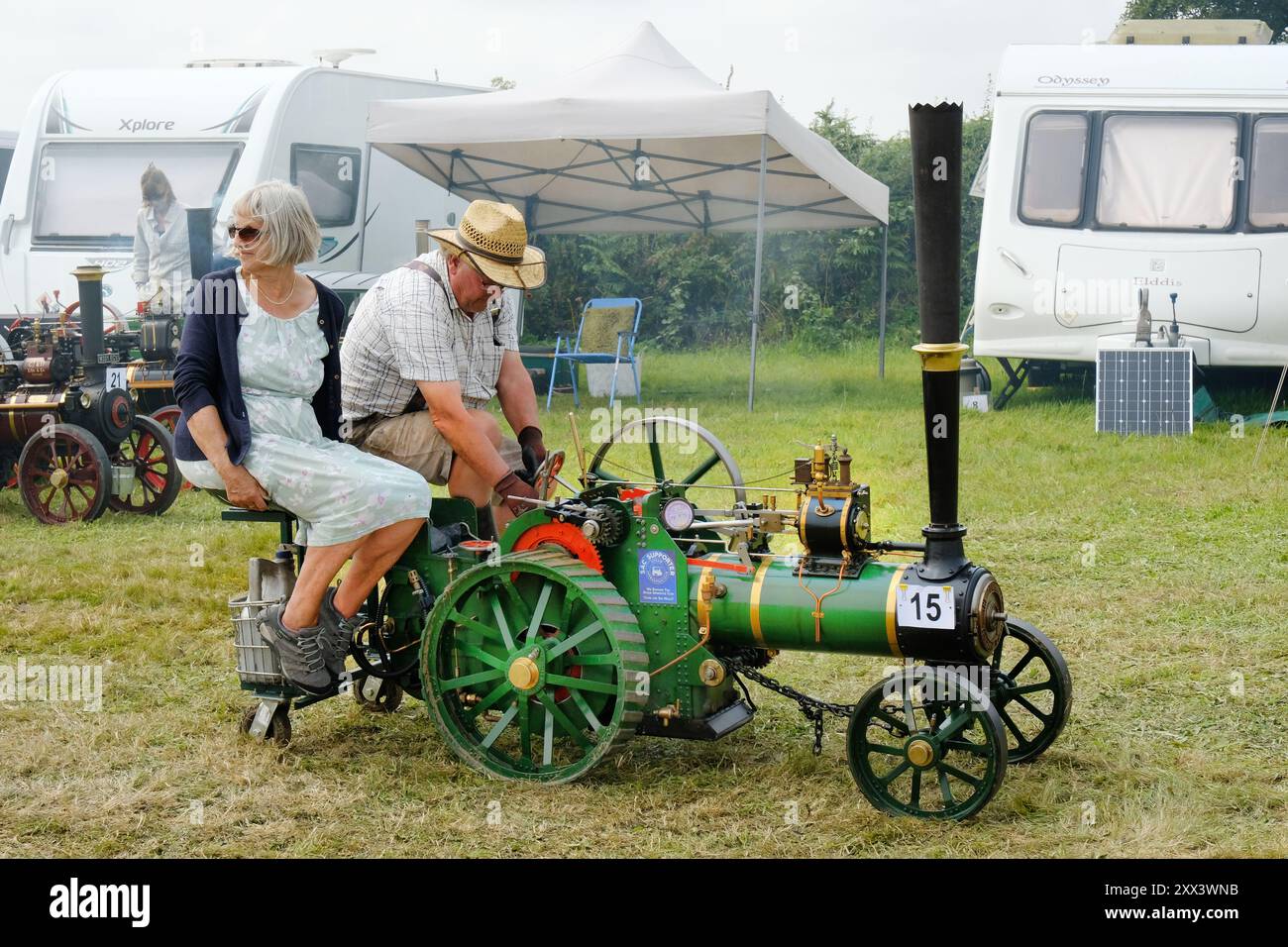 Small old steam locomotive hi-res stock photography and images - Alamy