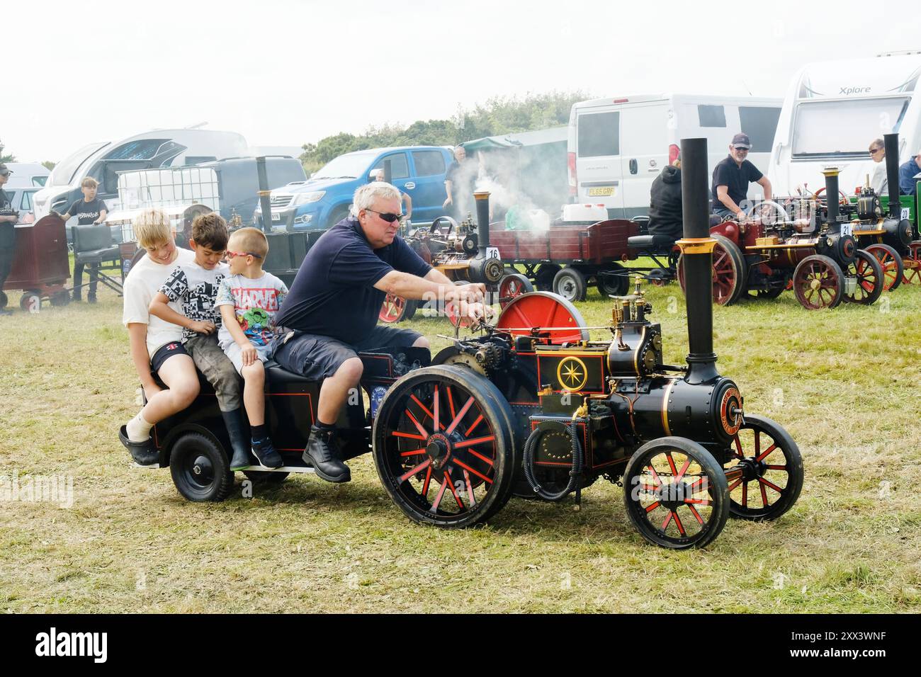 Traction engines at the West of England Steam Engine Rally - John ...