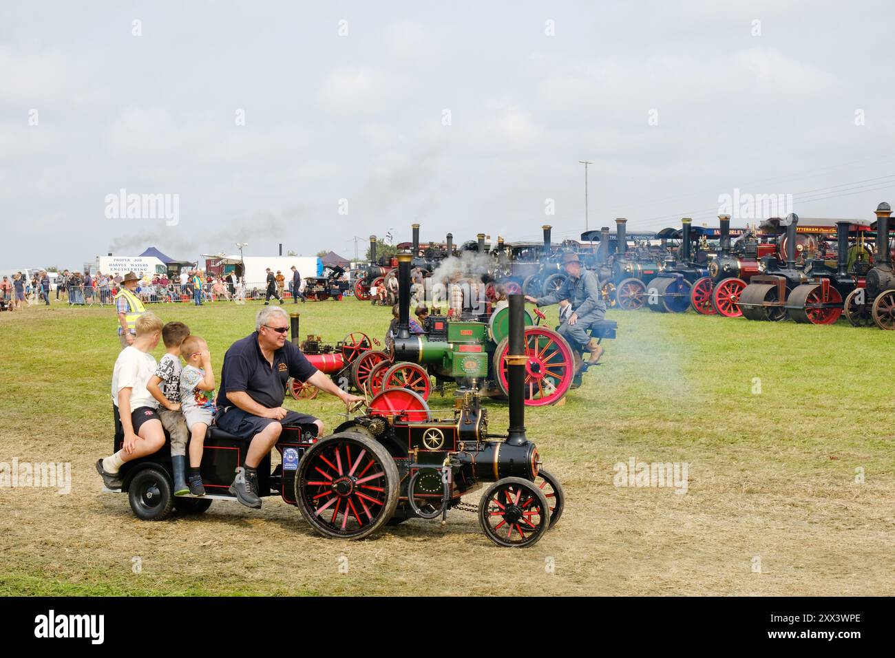 Traction engines at the West of England Steam Engine Rally - John ...