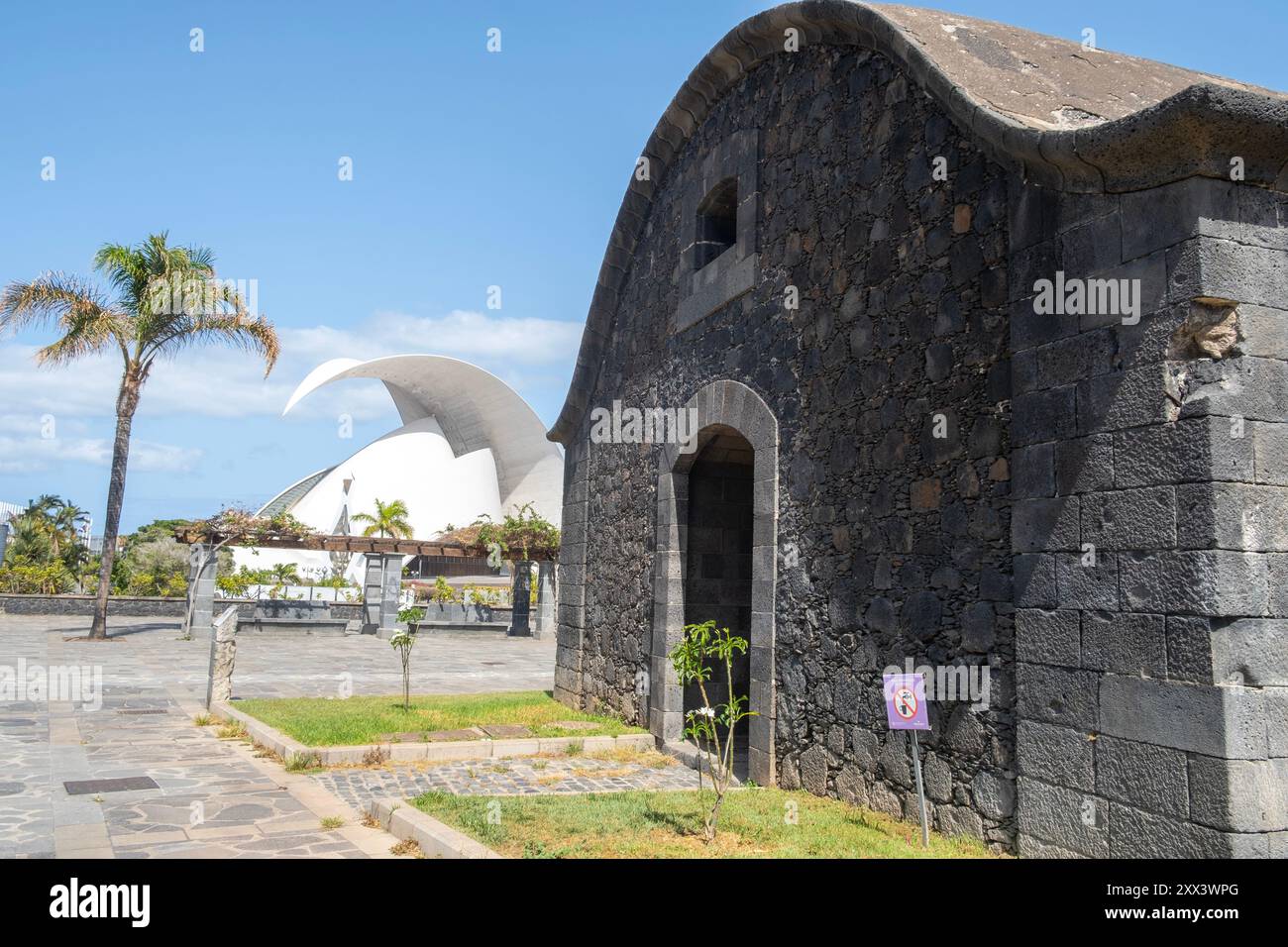 Powder magazine building, for the safe storage of ammunition and ...