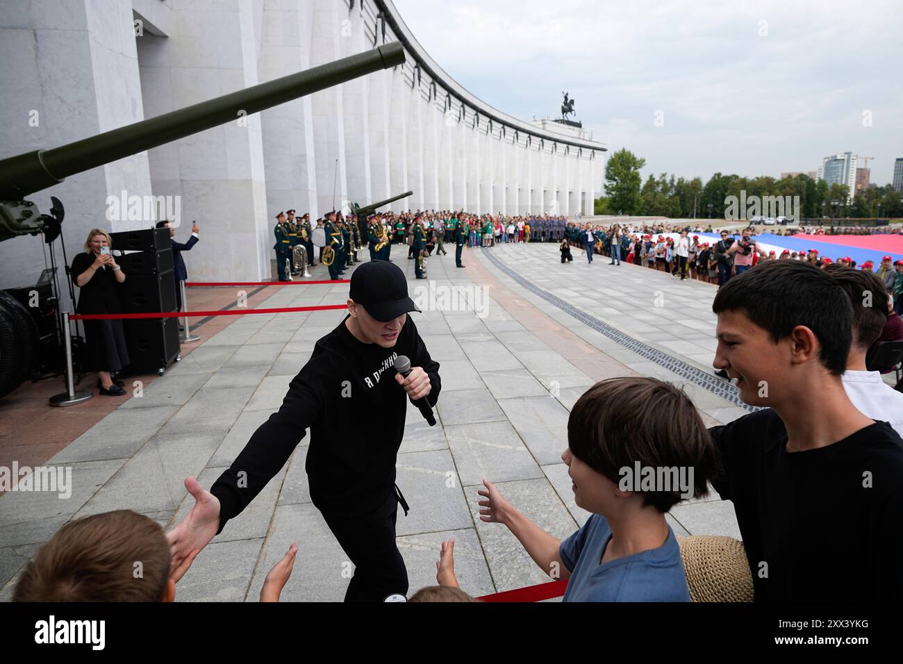 Russian singer Yaroslav Dronov, better known with his stage name Shaman ...