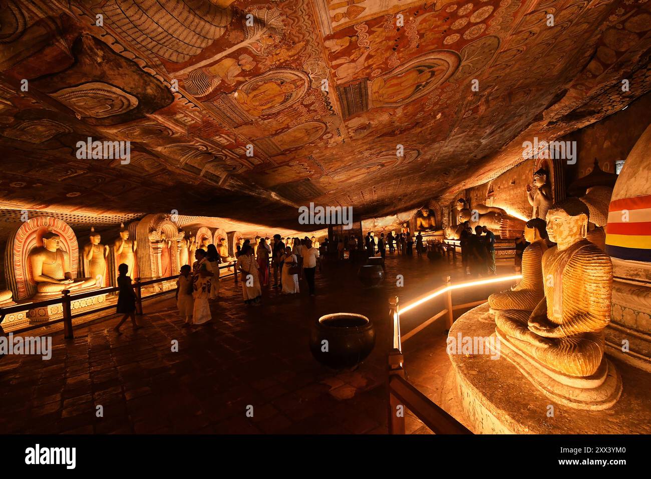 A sacred pilgrimage site for 22 centuries, cave monastery, with five ...