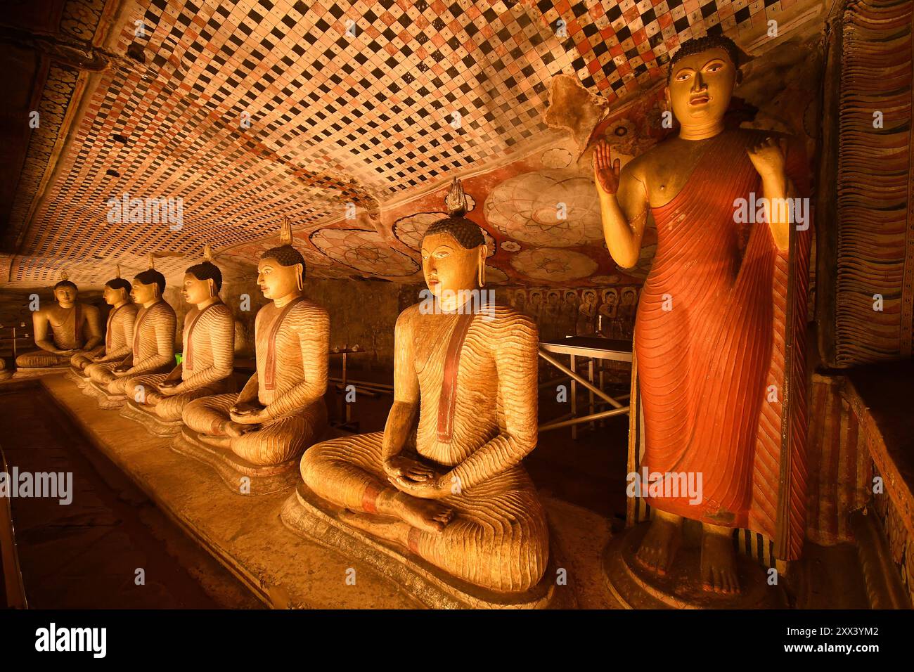 A sacred pilgrimage site for 22 centuries, cave monastery, with five ...