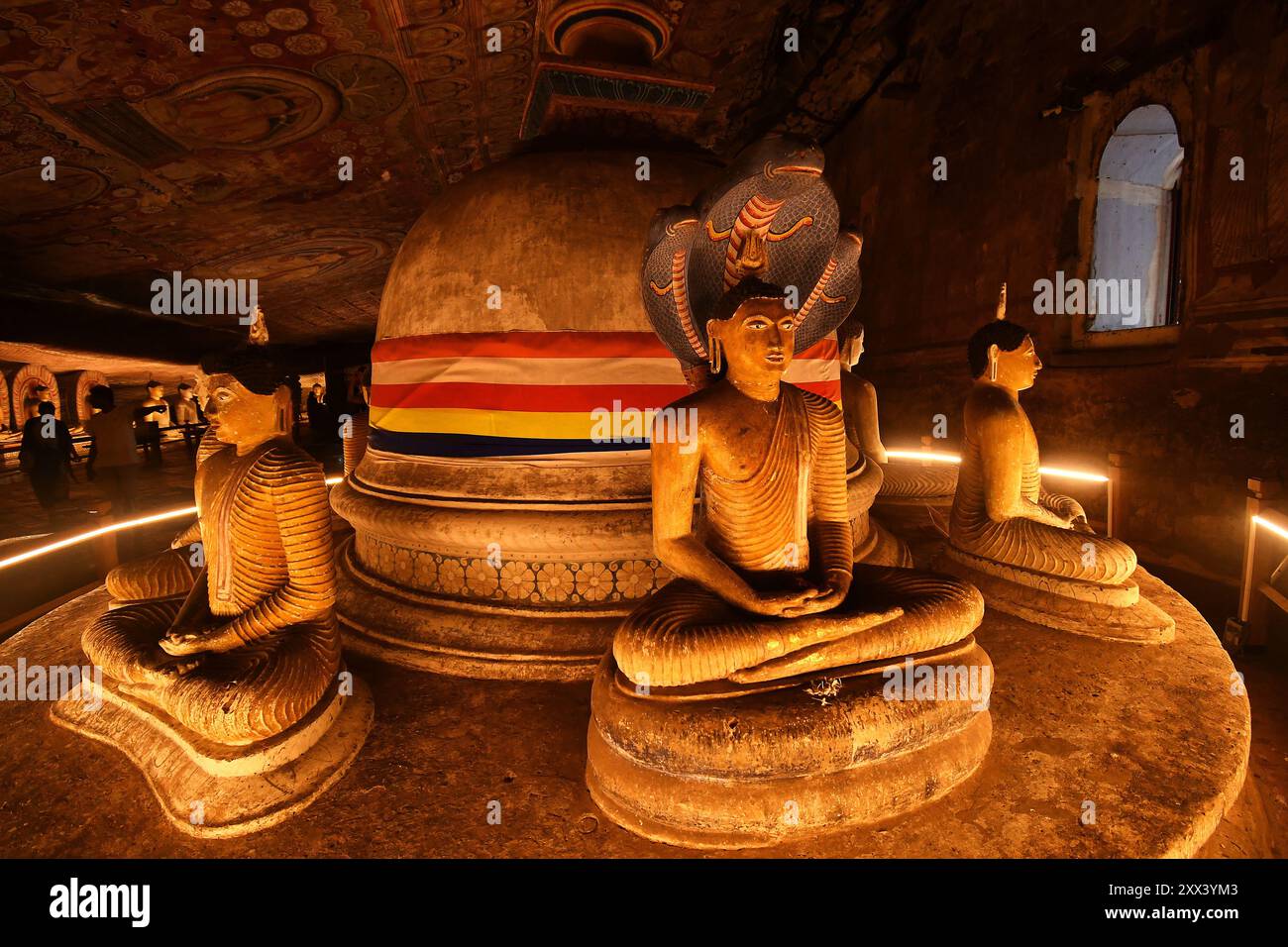 A sacred pilgrimage site for 22 centuries, cave monastery, with five ...