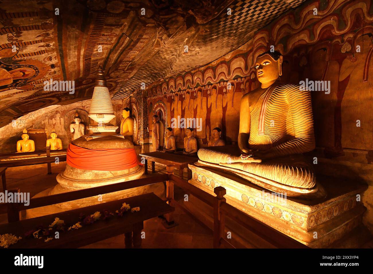 A sacred pilgrimage site for 22 centuries, cave monastery, with five ...