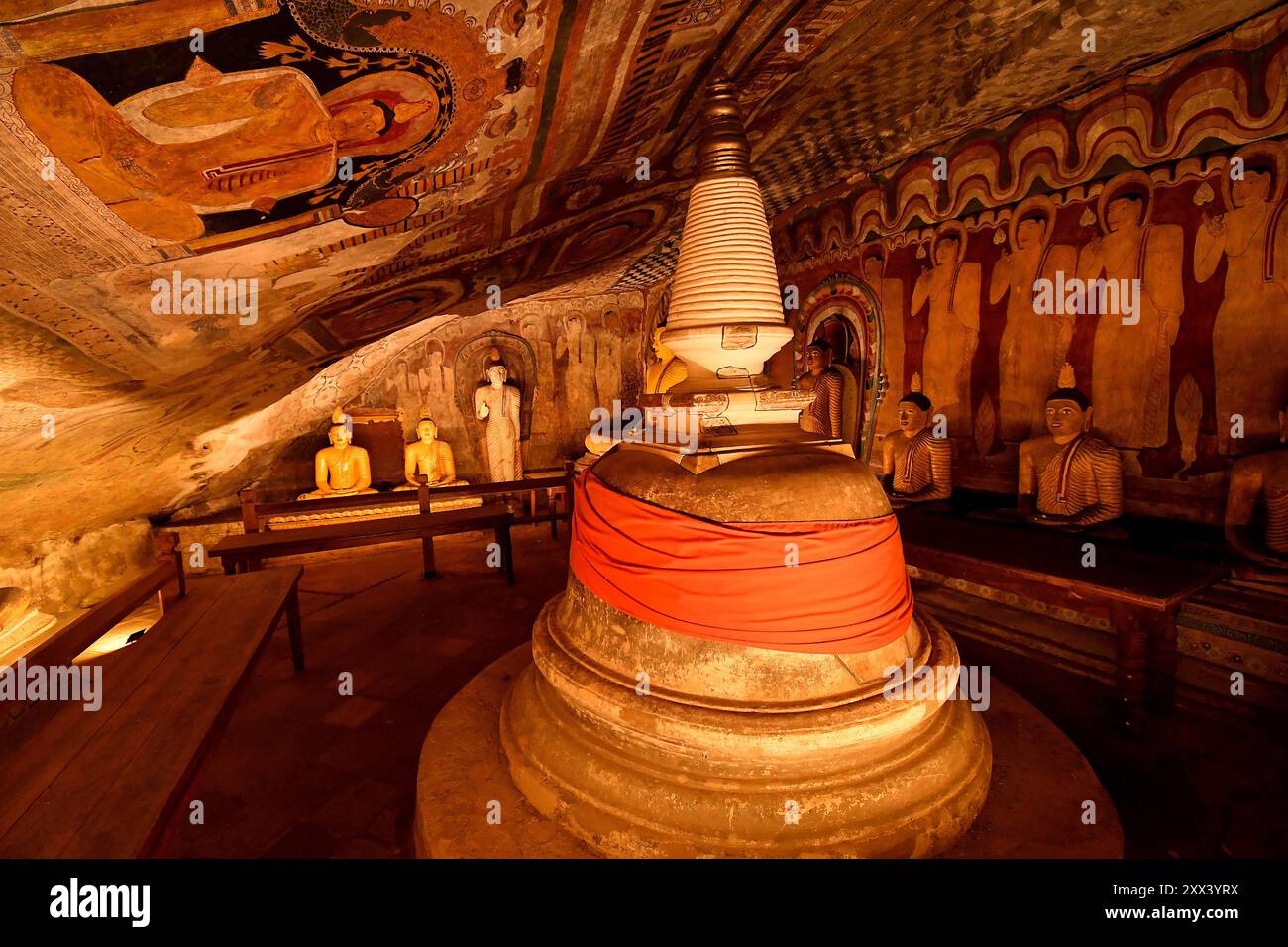 A sacred pilgrimage site for 22 centuries, cave monastery, with five ...