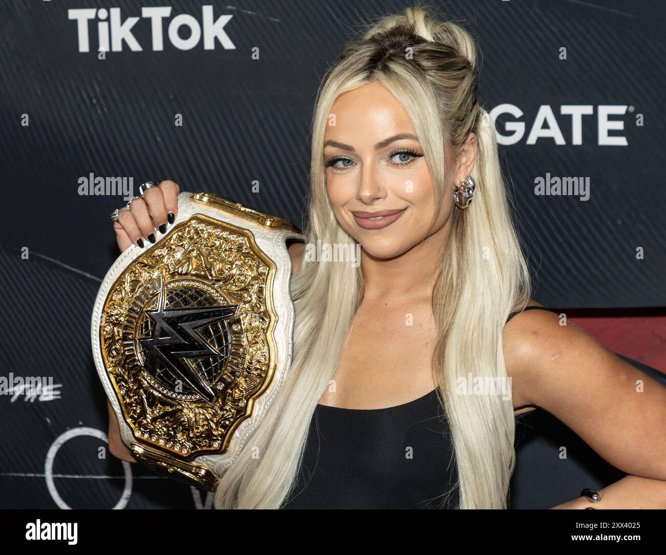 New York, United States. 20th Aug, 2024. Liv Morgan attends 'The Crow ...