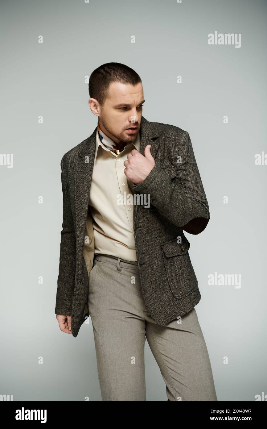 Adjust collar hi-res stock photography and images - Alamy