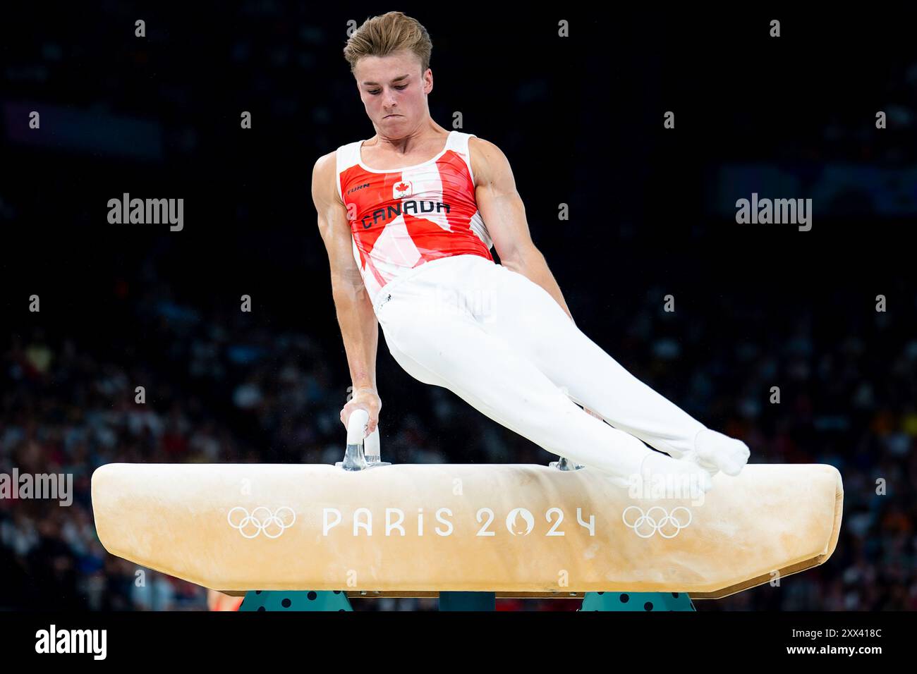 PARIS, FRANCE - JULY 31: Felix Dolci of Team Canada competing in the ...