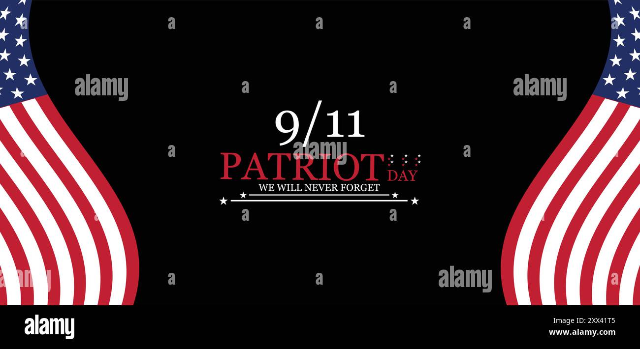 911 Patriot Day A Time to Honor and Remember Stock Vector Image & Art ...