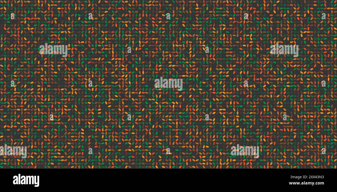 Abstract Variously Colored Geometric Shapes Texture Background Design Ellipses Pattern In