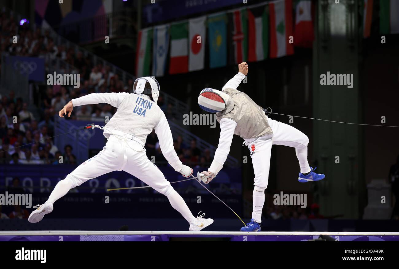 PARIS, FRANCE - AUGUST 04: ITKIN Nick of Team United States competes ...