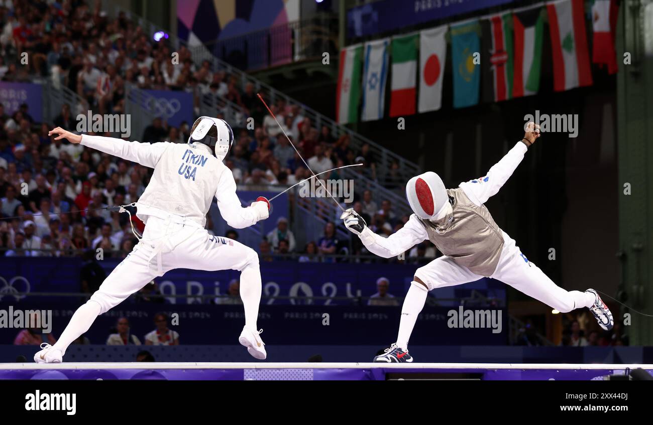 PARIS, FRANCE - AUGUST 04: ITKIN Nick of Team United States competes ...