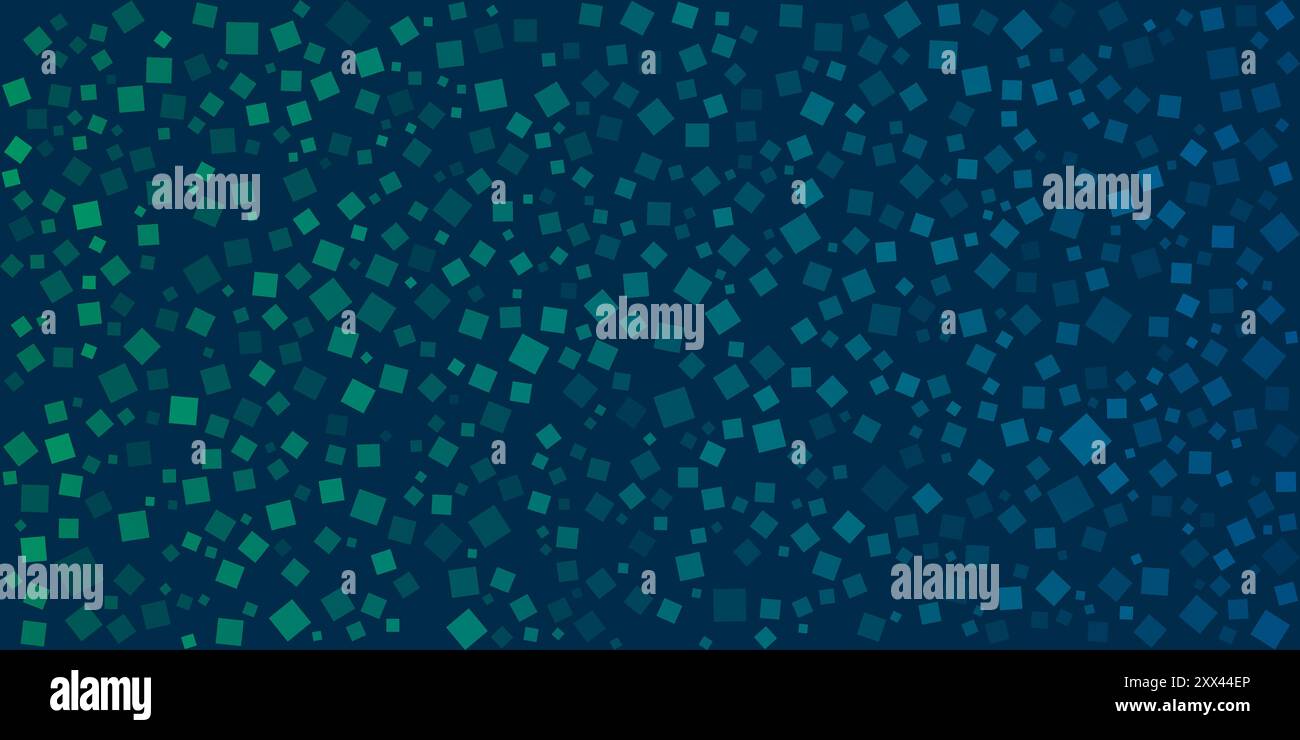 Various Colorful Randomly Placed Sized And Oriented Squares Pattern 9288