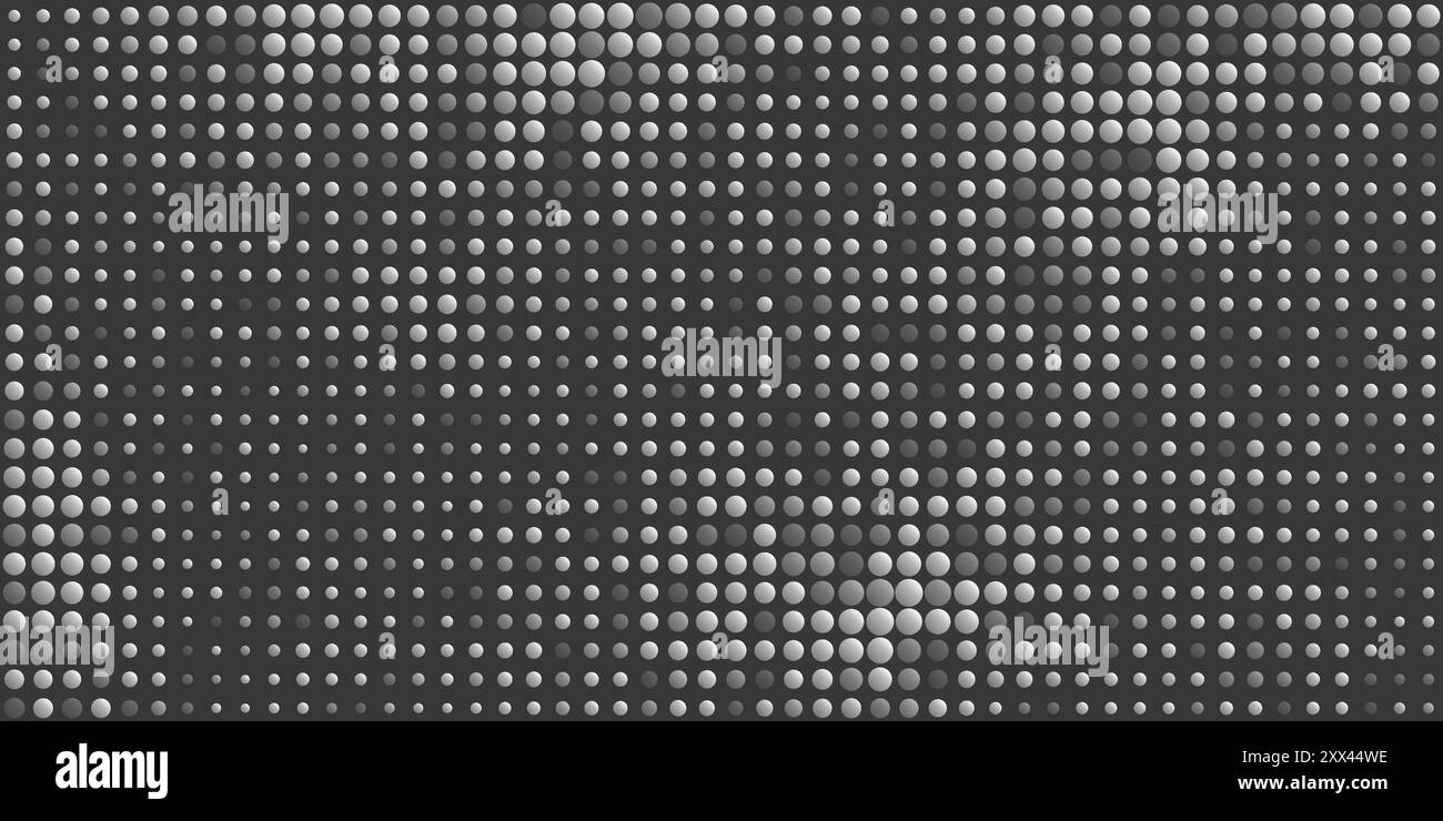 Abstract Black and White Spotted Pattern - Geometric Mosaic Texture ...