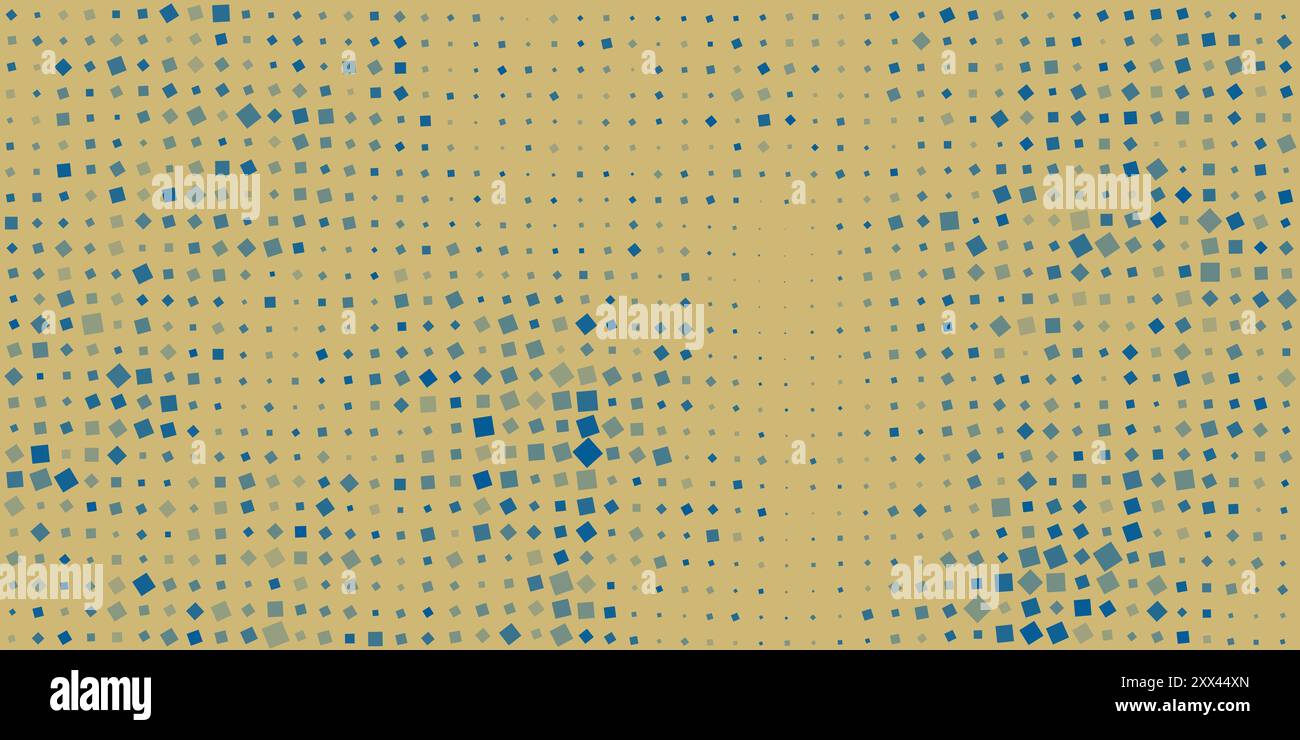 Abstract Spotted 3D Slightly Wavy Pattern, Squares with Random Sizes ...