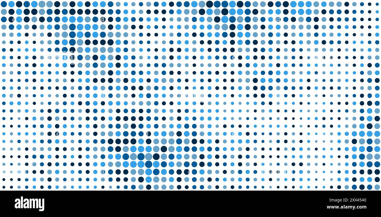Abstract Colorful Partially Faded Spotted 3D Slighty Wavy Pattern ...