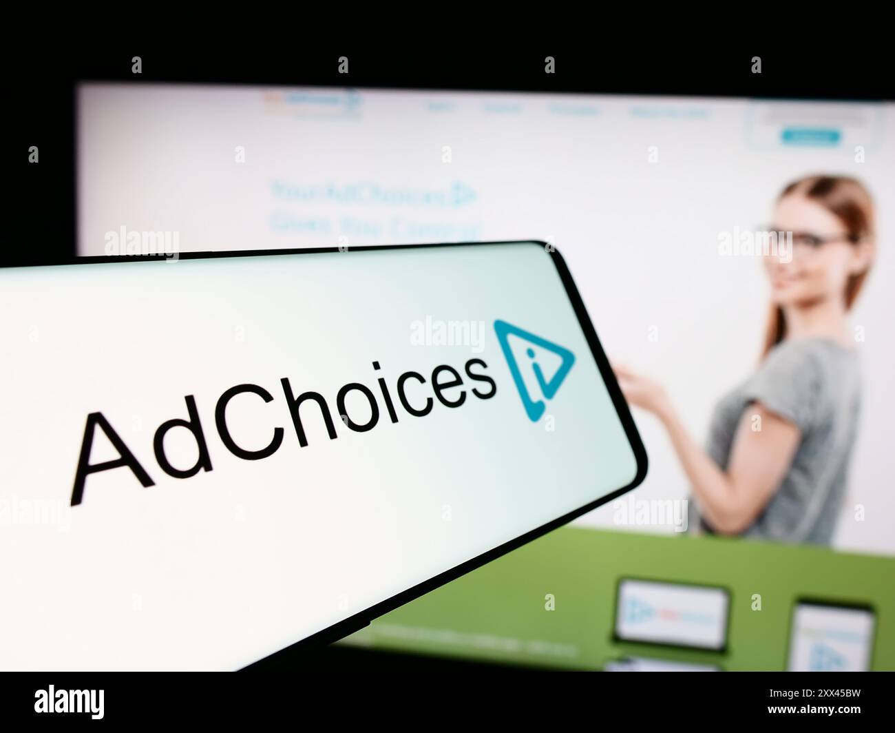 Adchoices logo hi-res stock photography and images - Alamy