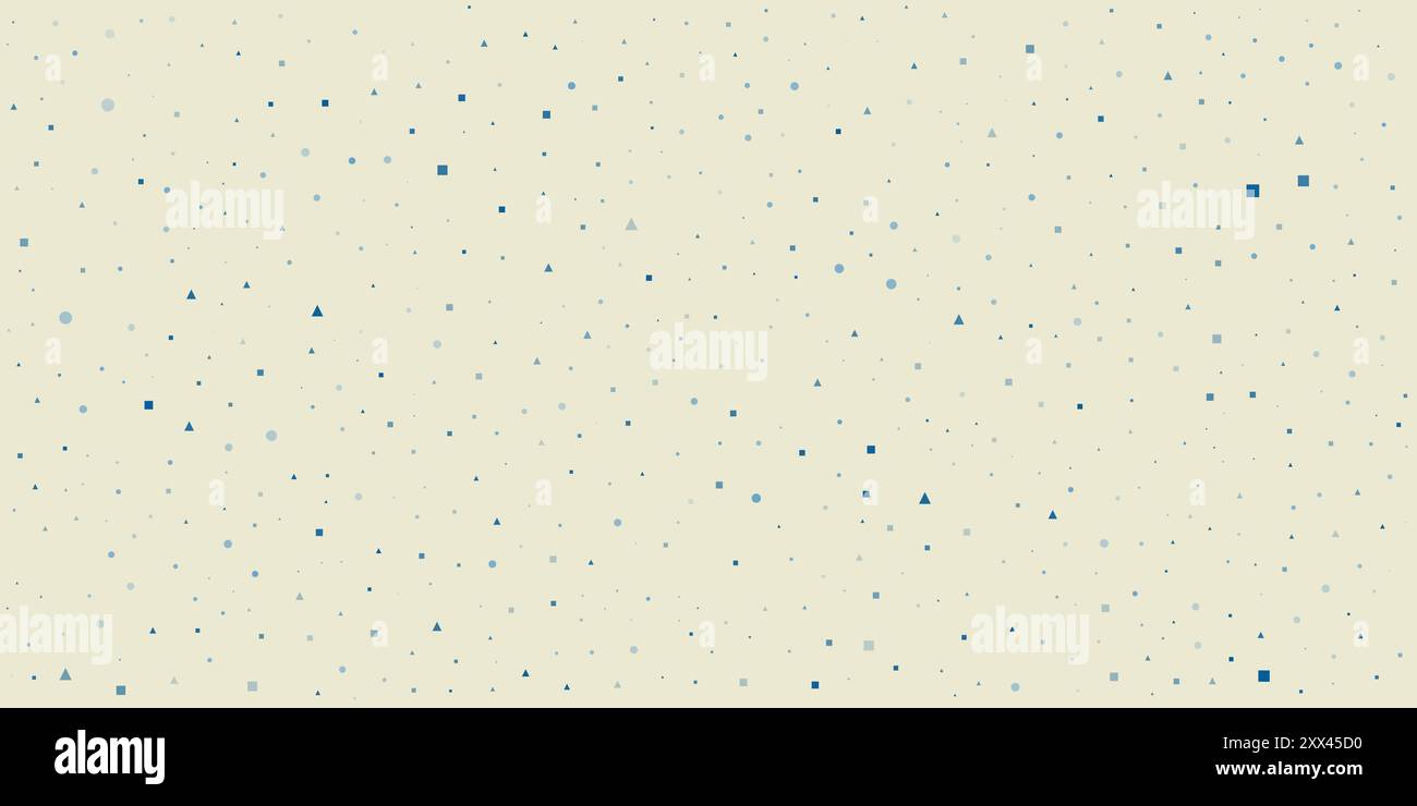 Abstract Colorful Sparsely Spotted Pattern, Squares, Spots and ...