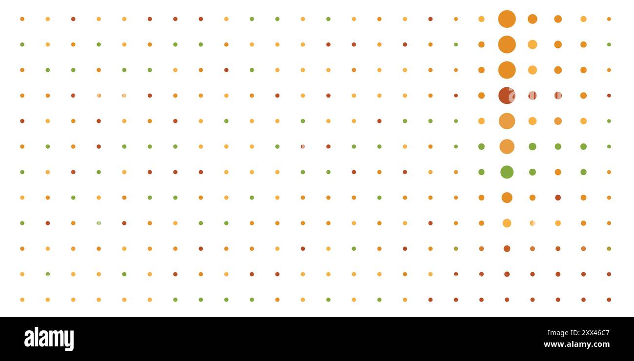 Various sized dots Stock Vector Images - Alamy
