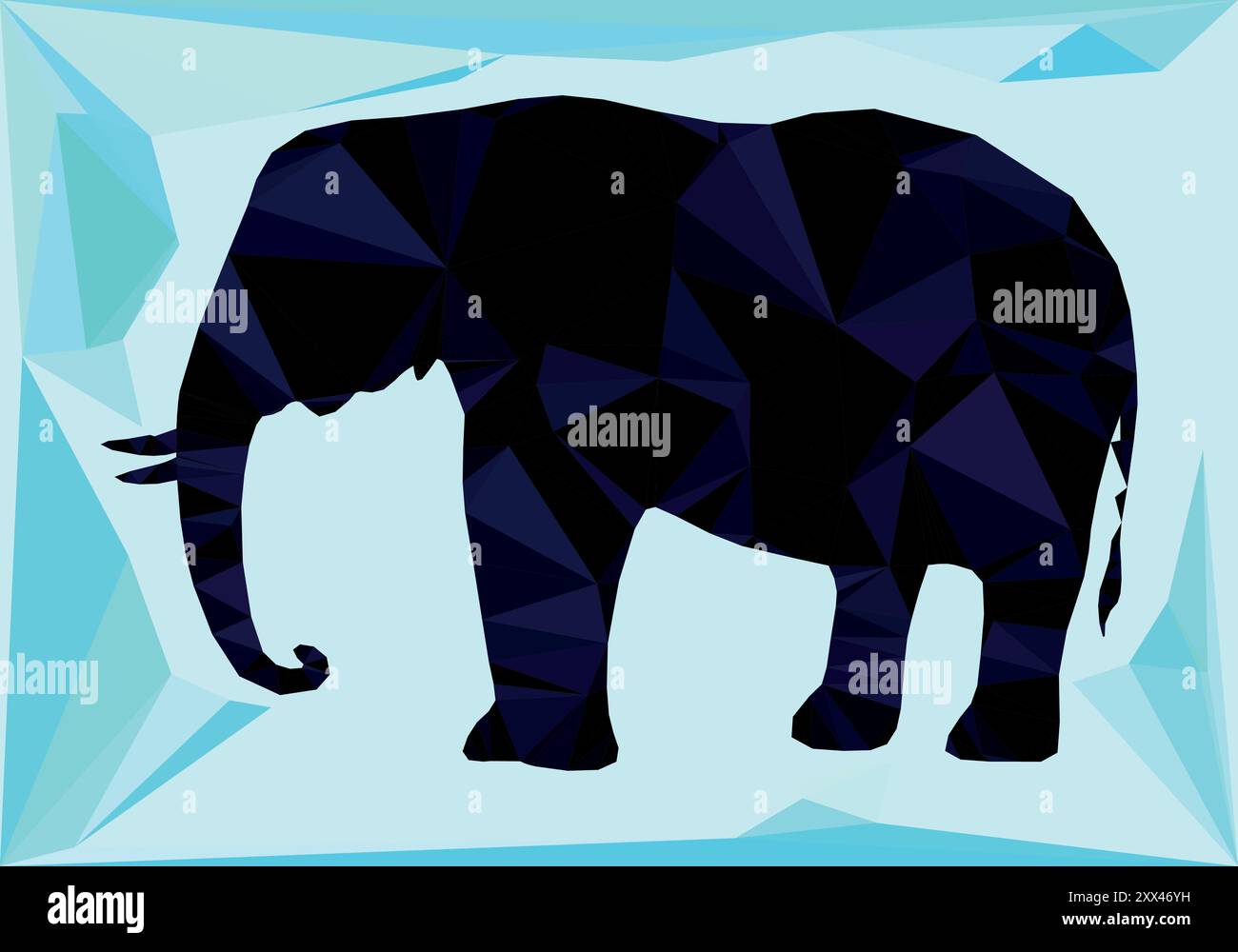 Mosaic elephant hi-res stock photography and images - Alamy