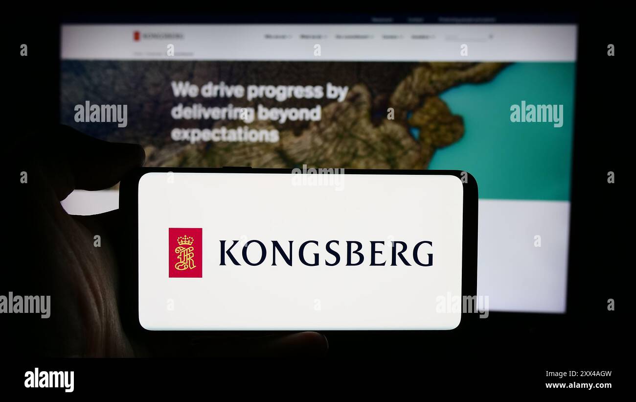 Kongsberg logo hi-res stock photography and images - Alamy