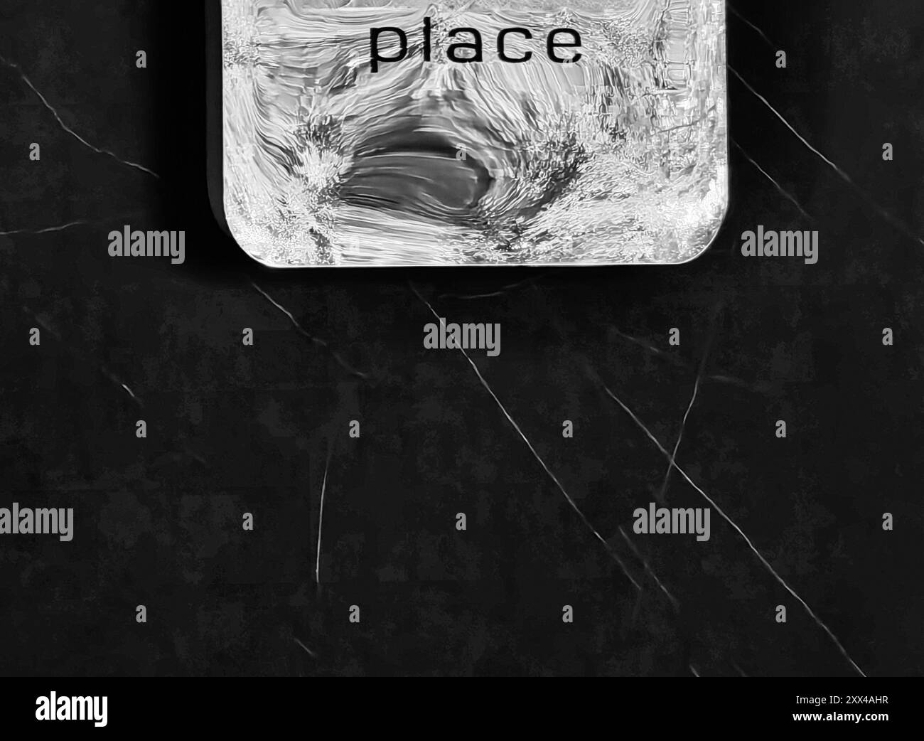 Mirror Sign with Black Letters -Place-Reflecting Nature: Vertigo ...