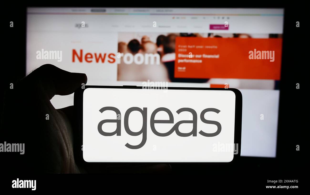 Ags business company logo hi-res stock photography and images - Alamy