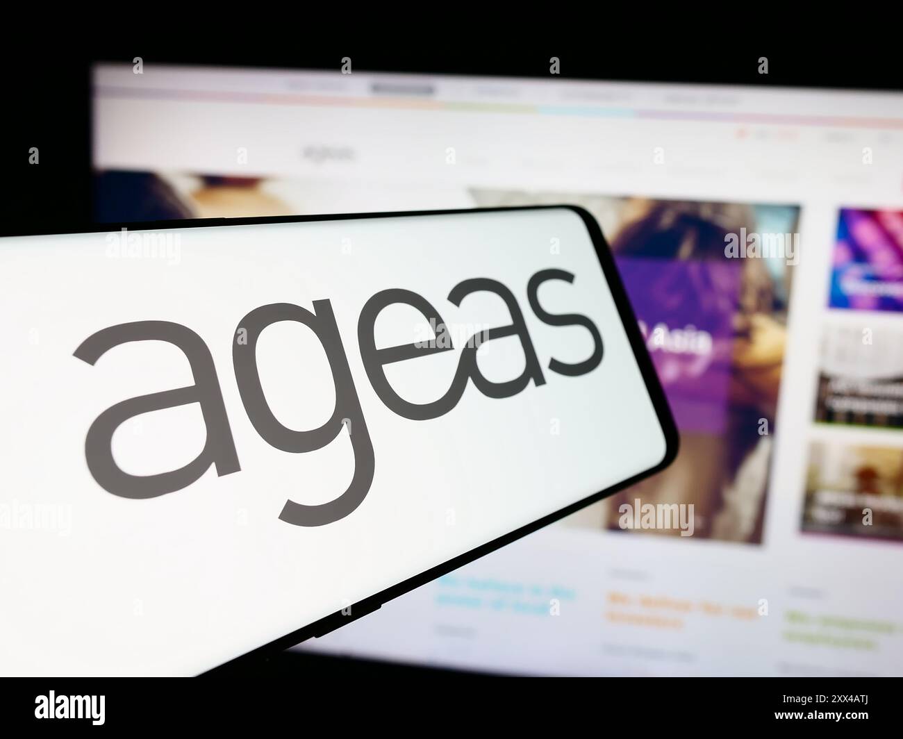 Ags marketing logo hi-res stock photography and images - Alamy