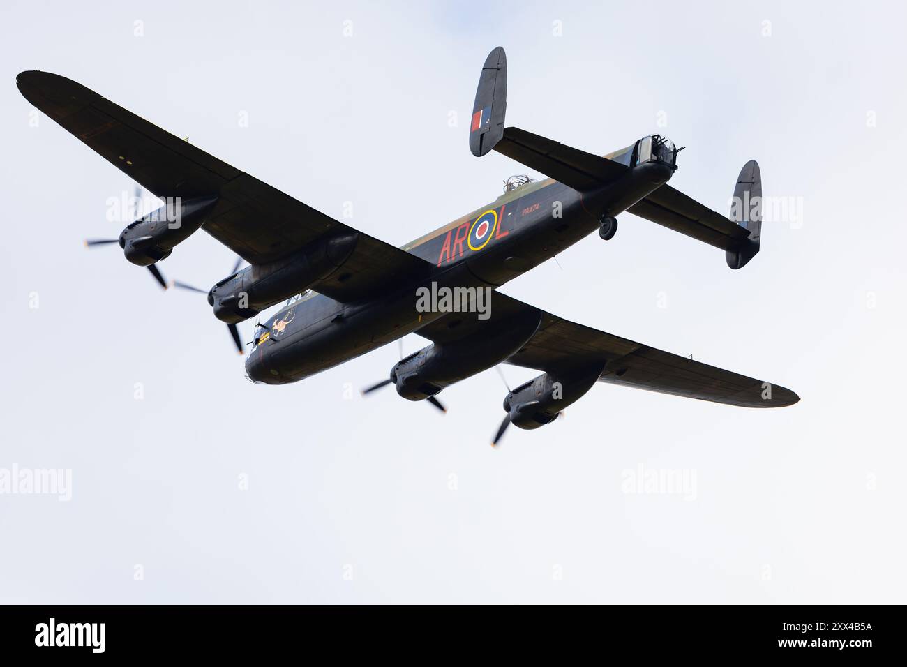 Royal Air Force RAF ww2 bomber Avro Lancaster PA474 of the Battle of ...