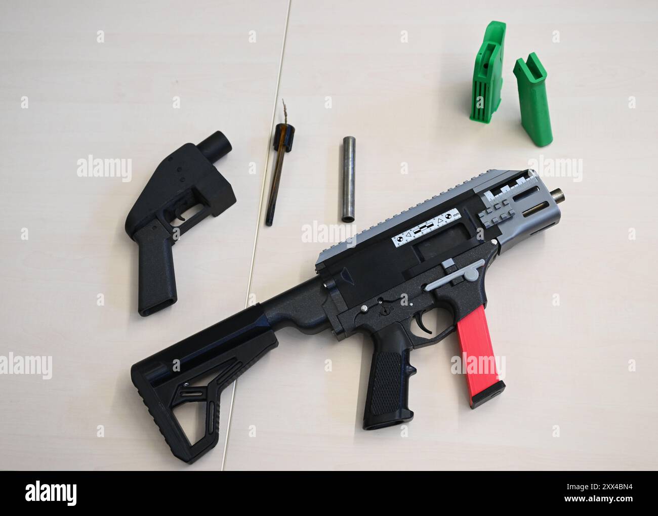 22 August 2024, Hesse, Wiesbaden: During Federal Minister of the ...