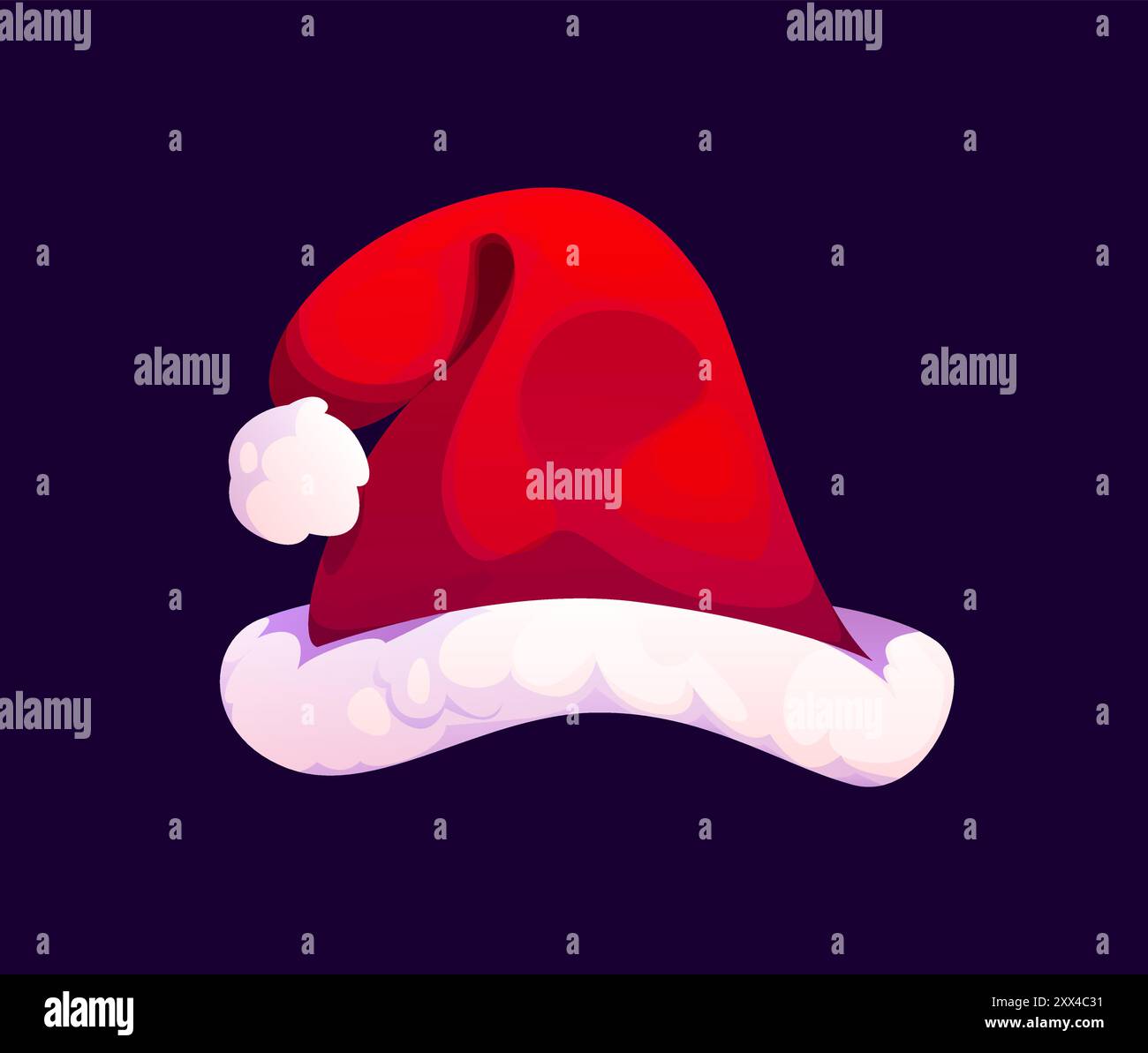 Red pointed cap Stock Vector Images - Alamy