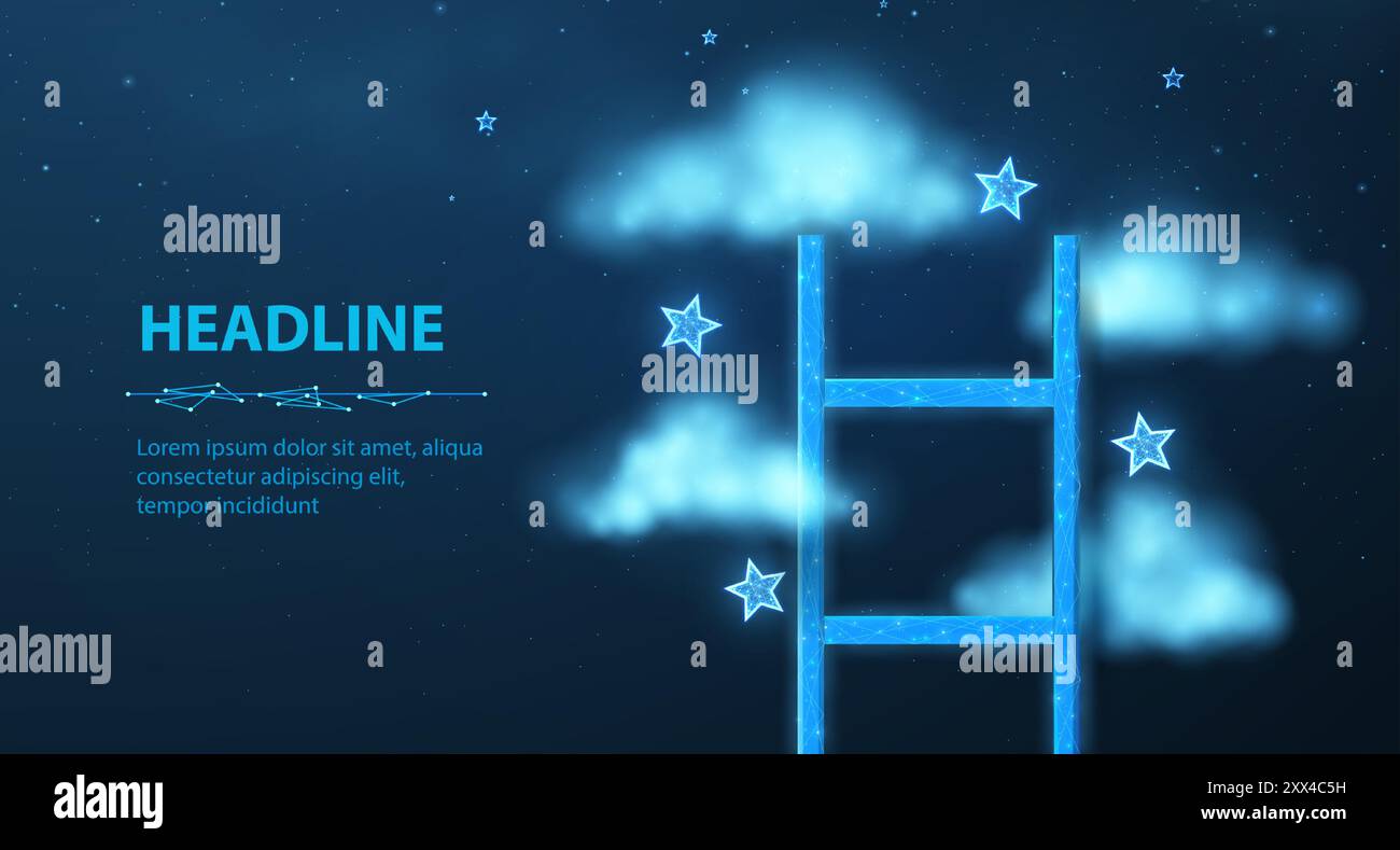 High tech stairs Stock Vector Images - Alamy