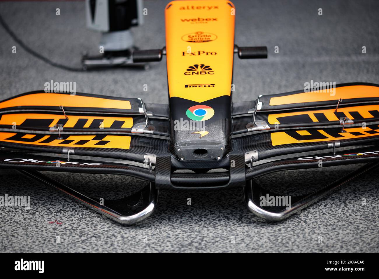 Zandvoort, Netherlands, 23/08/2024, McLaren F1 Team MCL38, mechanical ...