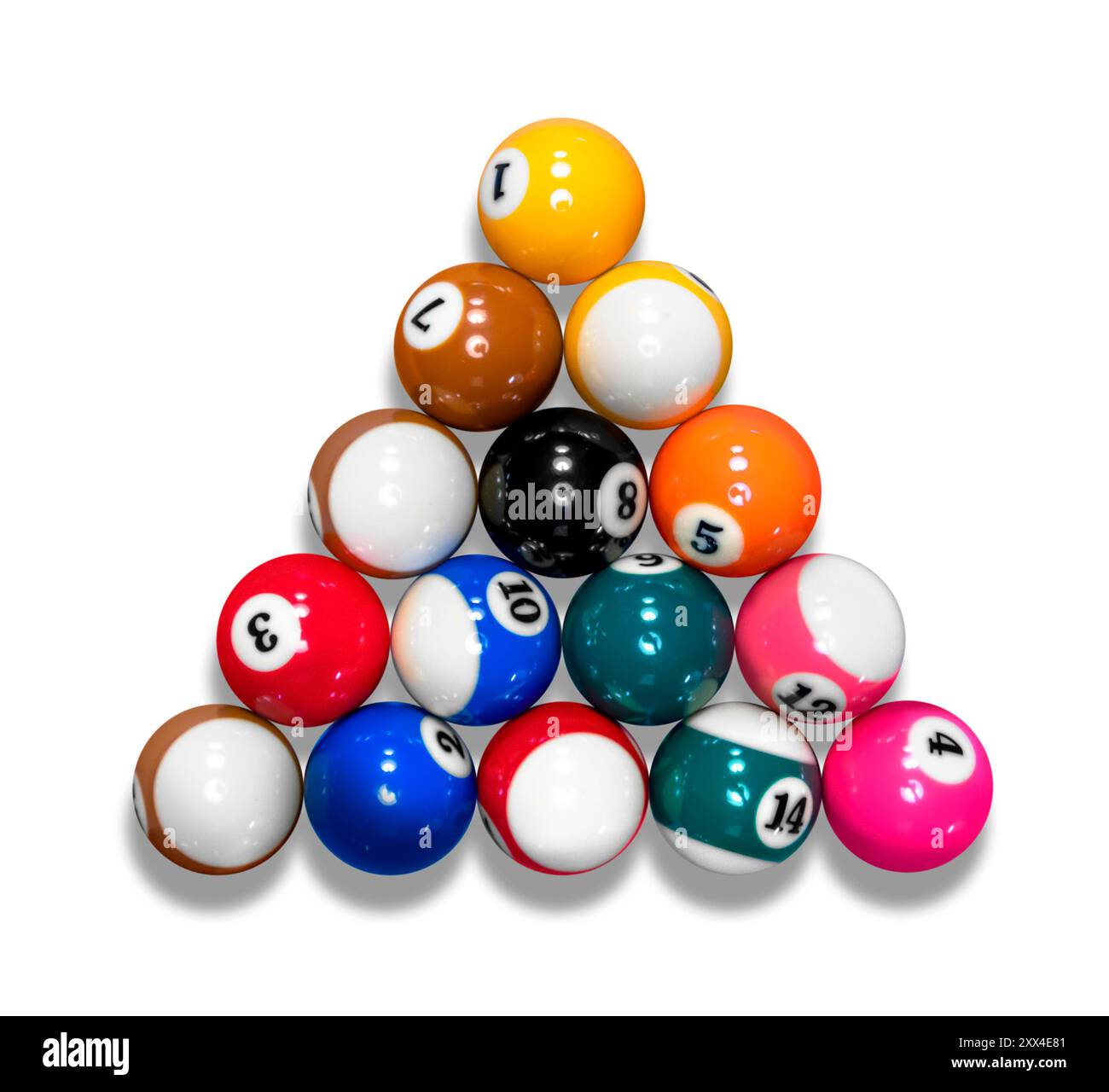 Billiards ball detail Cut Out Stock Images & Pictures - Alamy