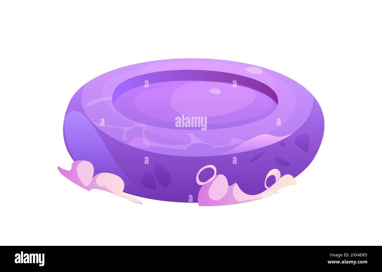 Piece fragrant handmade soap Stock Vector Images - Alamy