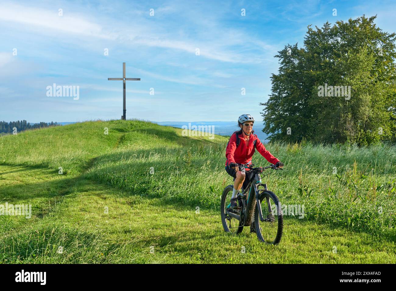 Drone people riding electric bikes hi-res stock photography and images ...