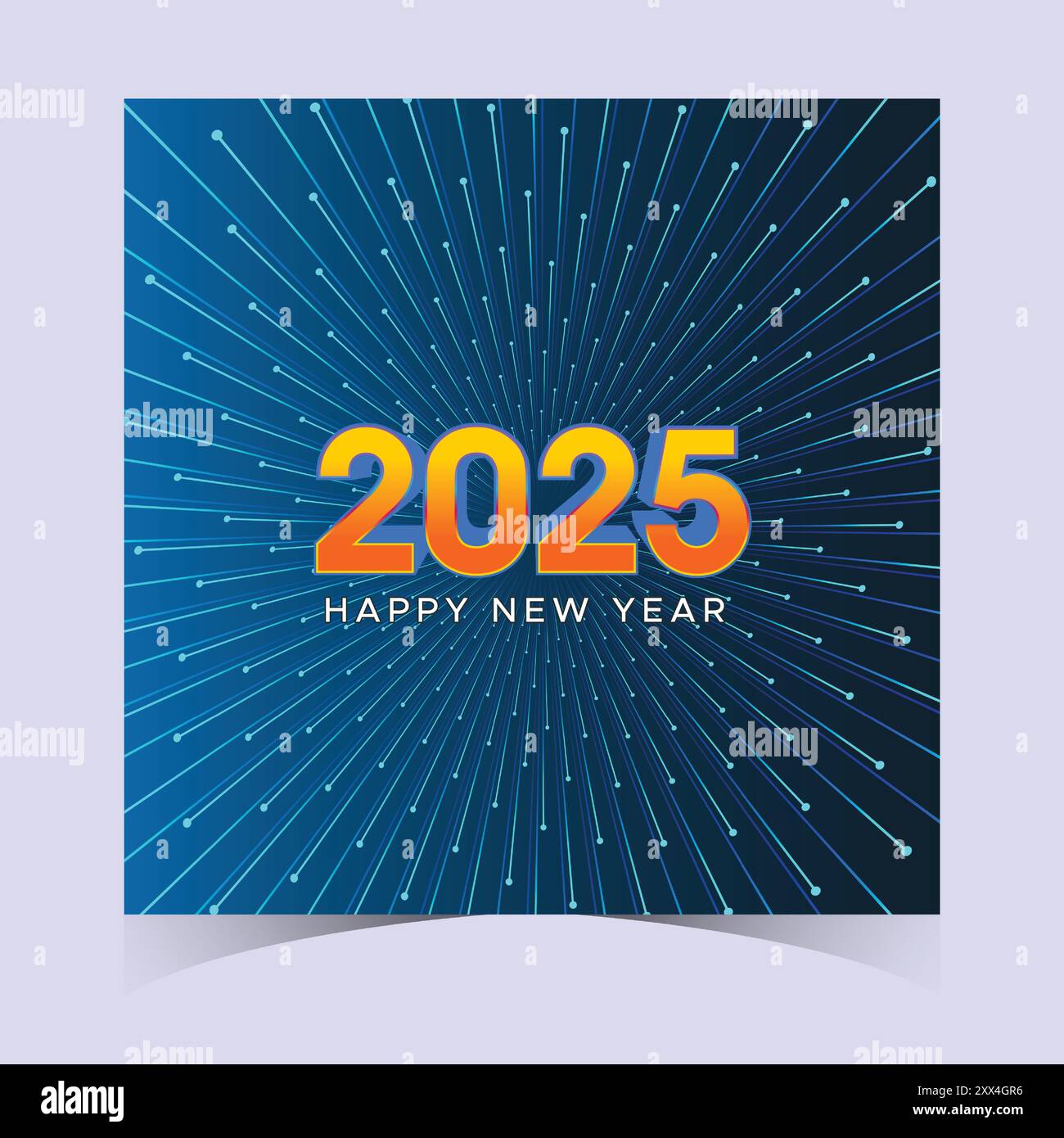 2025 Happy New Year Web Banner design. Happy New Year Luxury Wishes ...