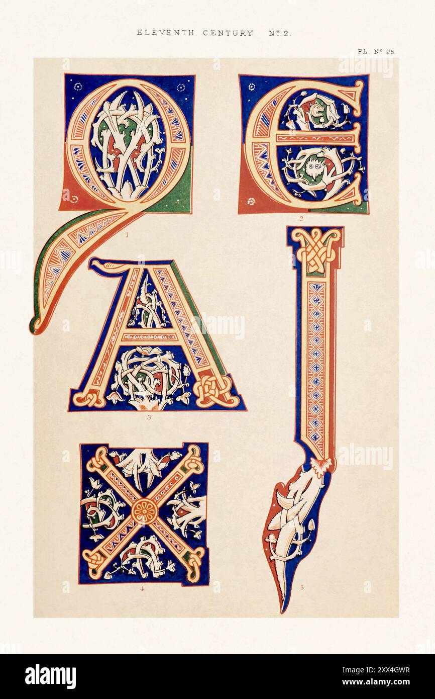 Illuminated letters artwork renaissance hi-res stock photography and ...
