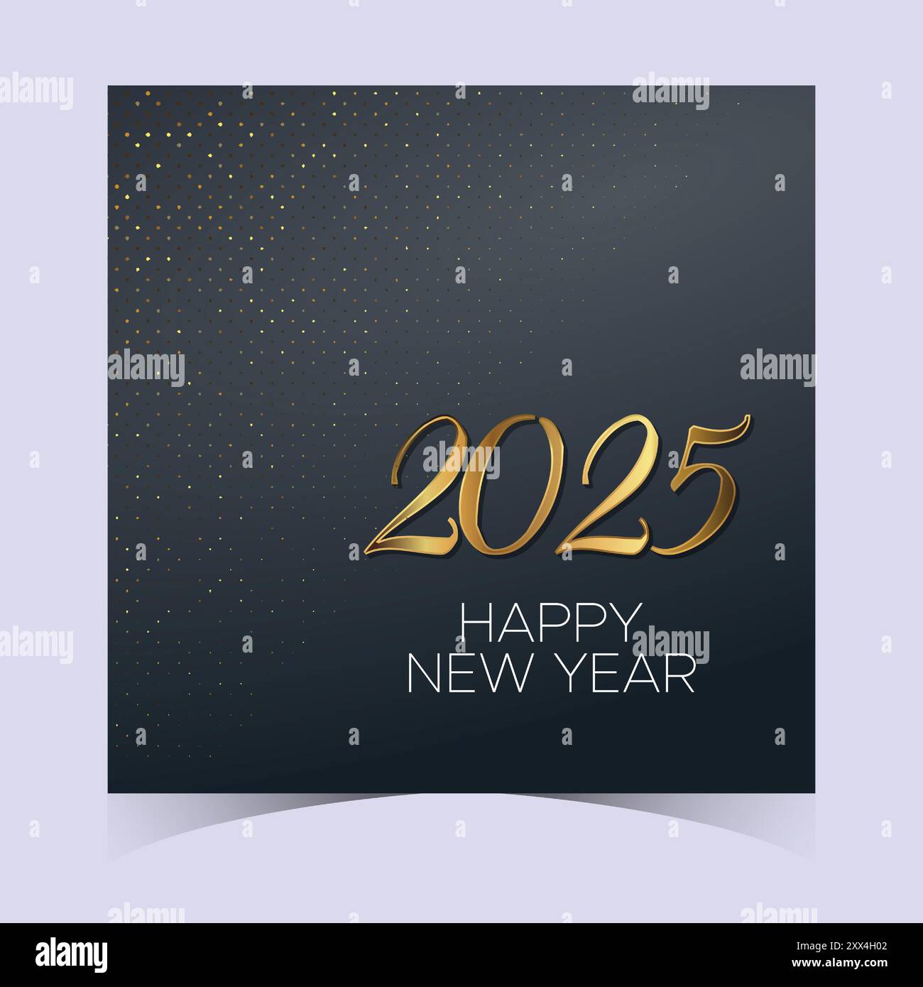 2025 Happy New Year Web Banner design. Happy New Year Luxury Wishes ...