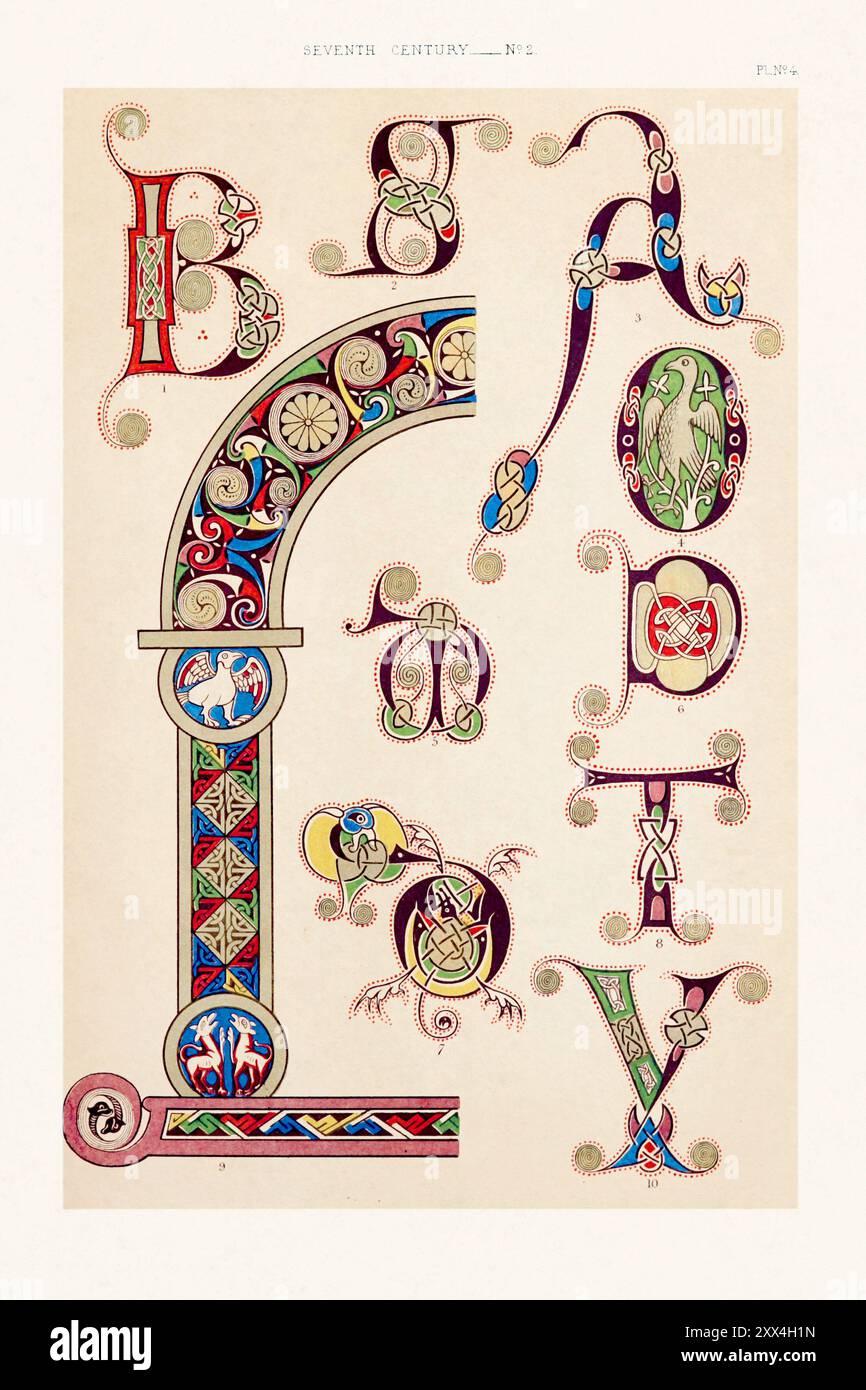 Illuminated letters artwork renaissance hi-res stock photography and ...