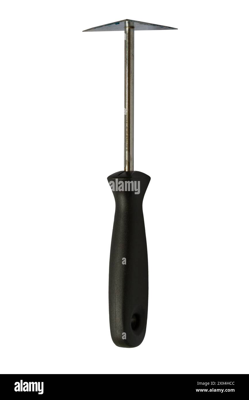 Paint scraper isolated on white background Stainless Steel Triangular ...