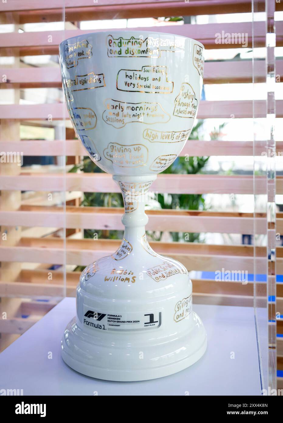 Formula 1 drivers' championship trophy hi-res stock photography and ...