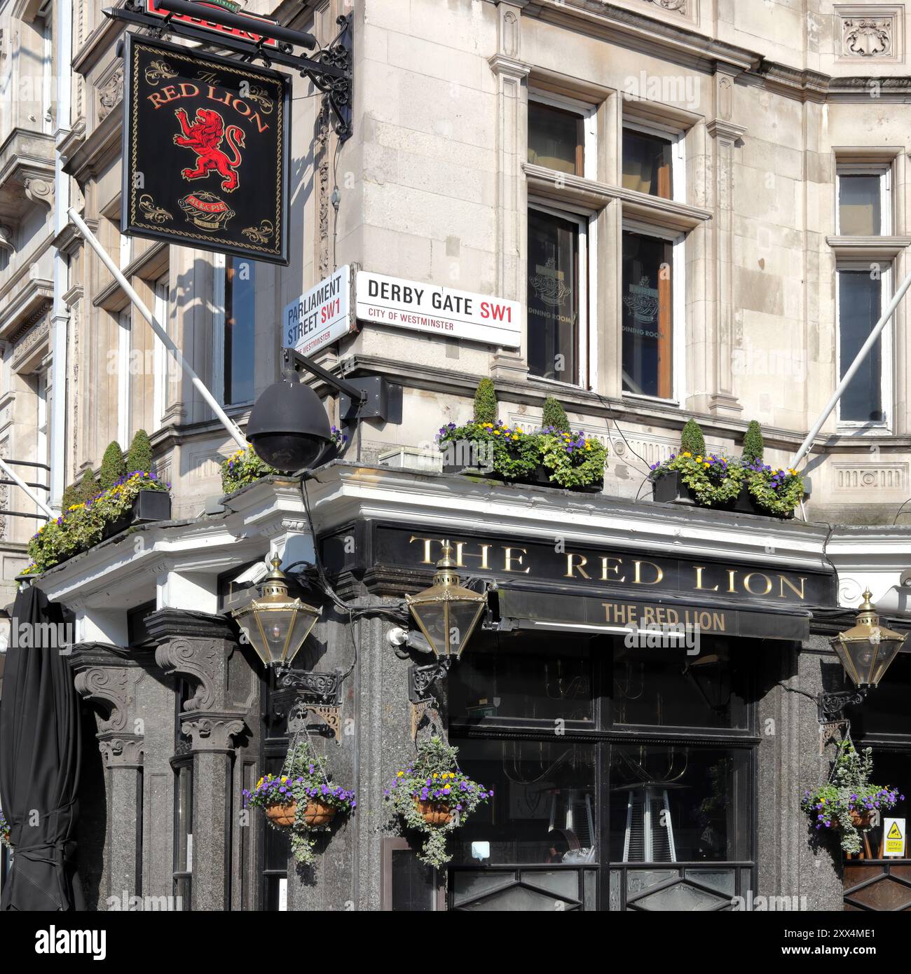 The Red Lion Pub and Restaurant in Westminster, traditional British pub ...