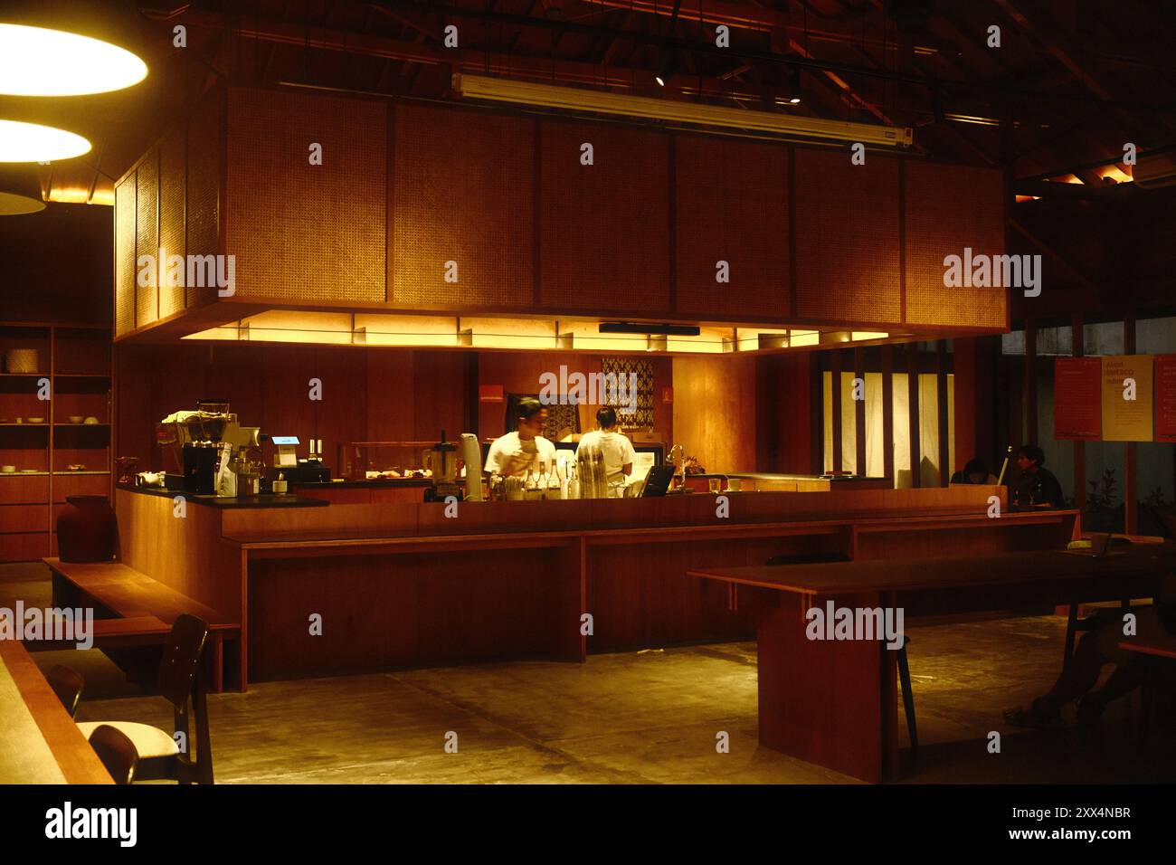 Nusa Dua, Bali, Indonesia - August 19, 2024 : a coffee and bakery ...